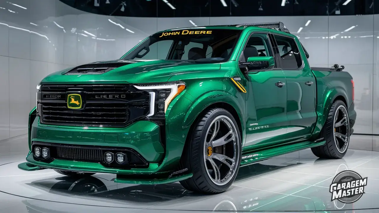 La camioneta John Deere 2025 seduce a los fanáticos de la marca ...
